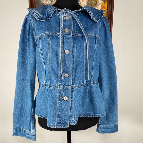 Levi's | Jackets & Coats | Levis Premium Prairie Trucker Jacket Womens ...
